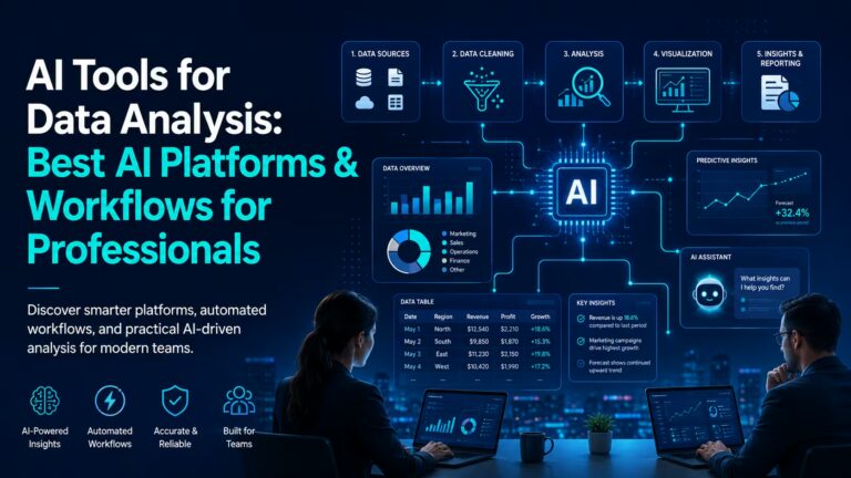 AI Tools for Data Analysis: Best AI Platforms & Workflows for ...